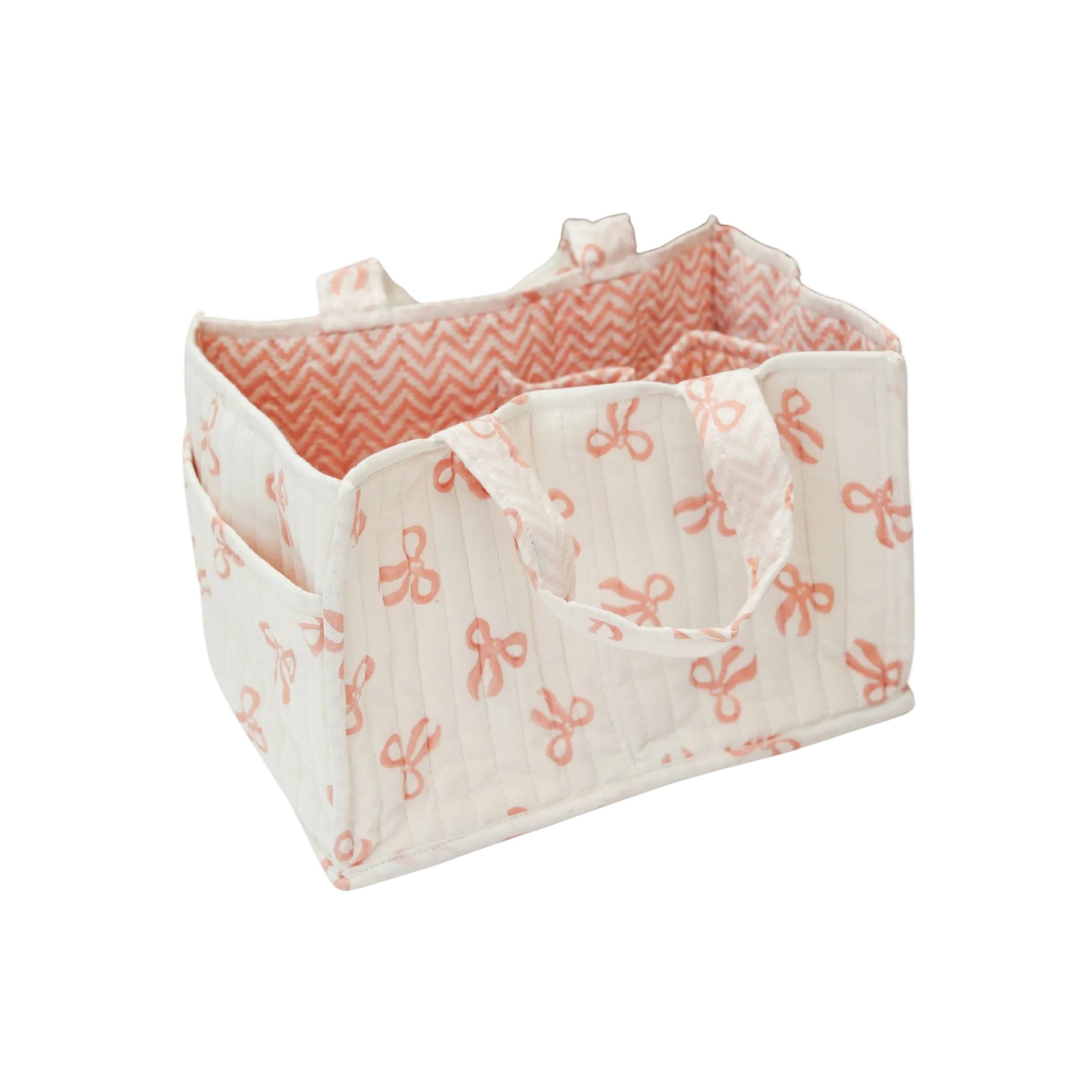 Quilted Nursery Caddy – Willa and the Bear